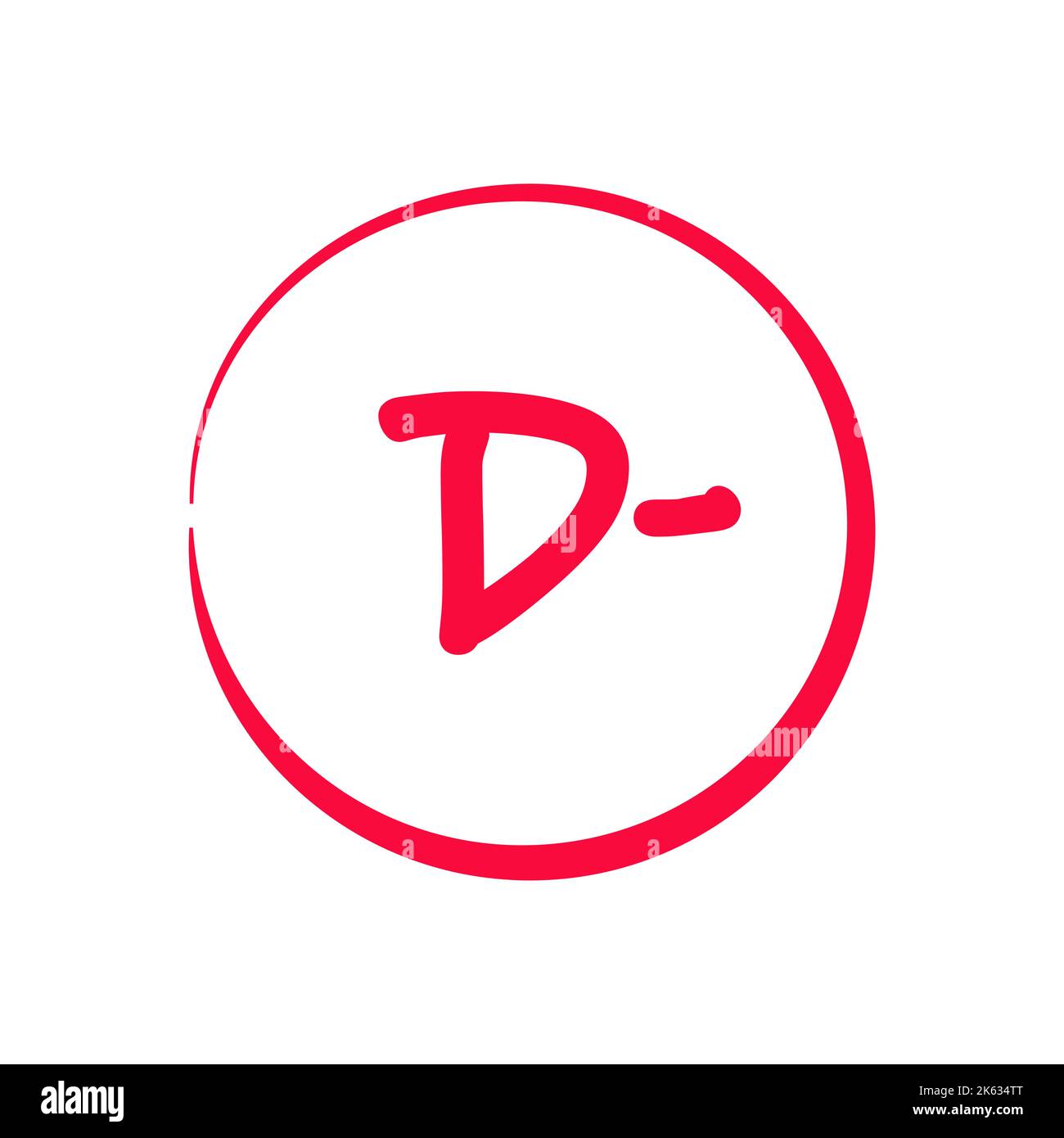 Letter grades d hi-res stock photography and images - Alamy