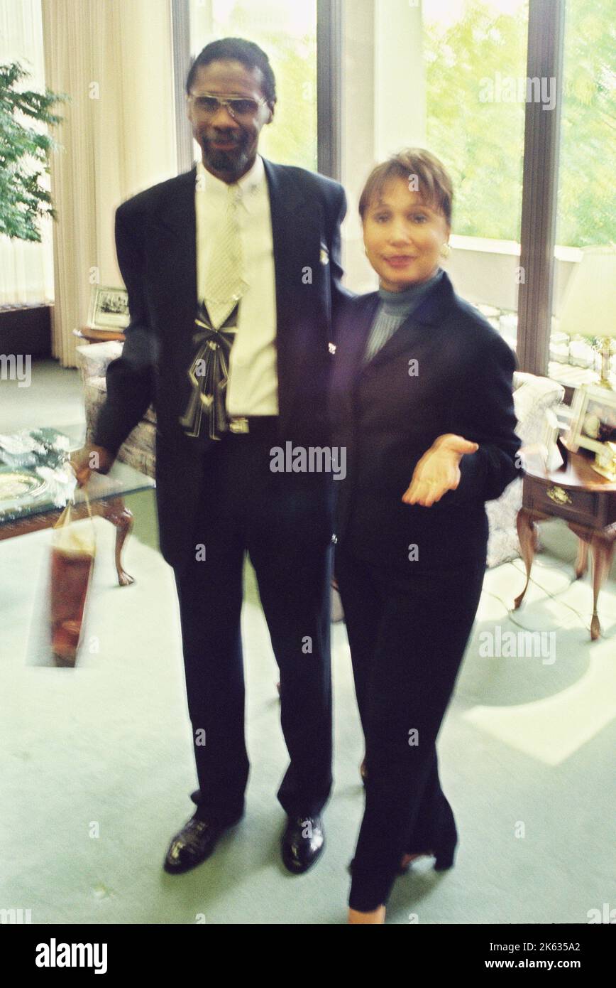 Office of the Secretary - Secretary Alexis Herman with Tim Corbin Stock ...