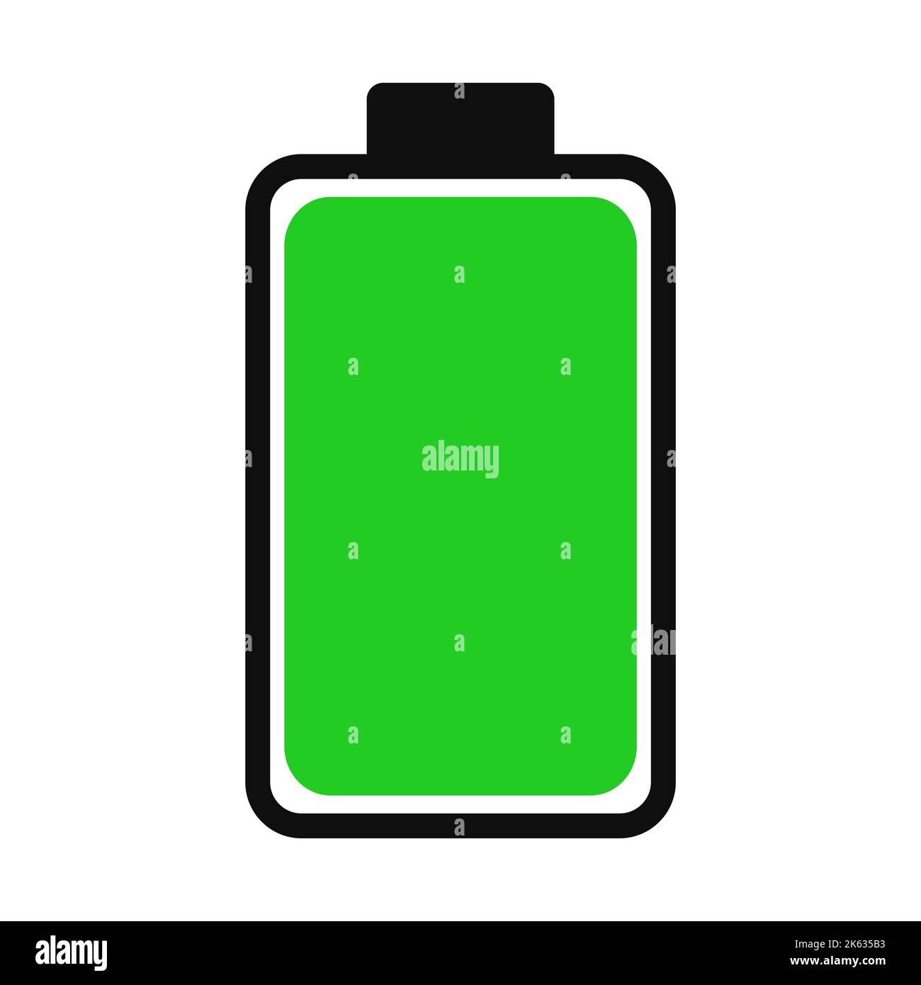 Battery charge status . Icon phone battery energy levels and power ...