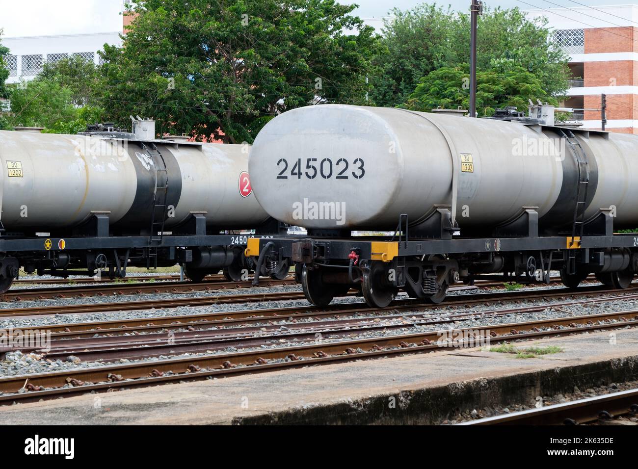 Rail tankers rail freight hi-res stock photography and images - Alamy