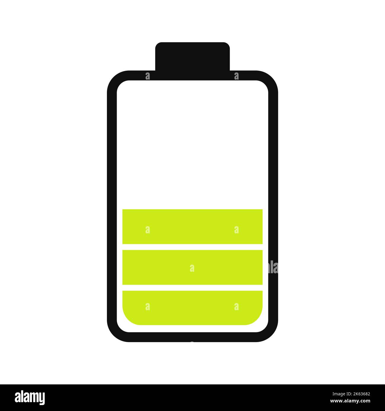 Battery charge status . Icon phone battery energy levels and power ...