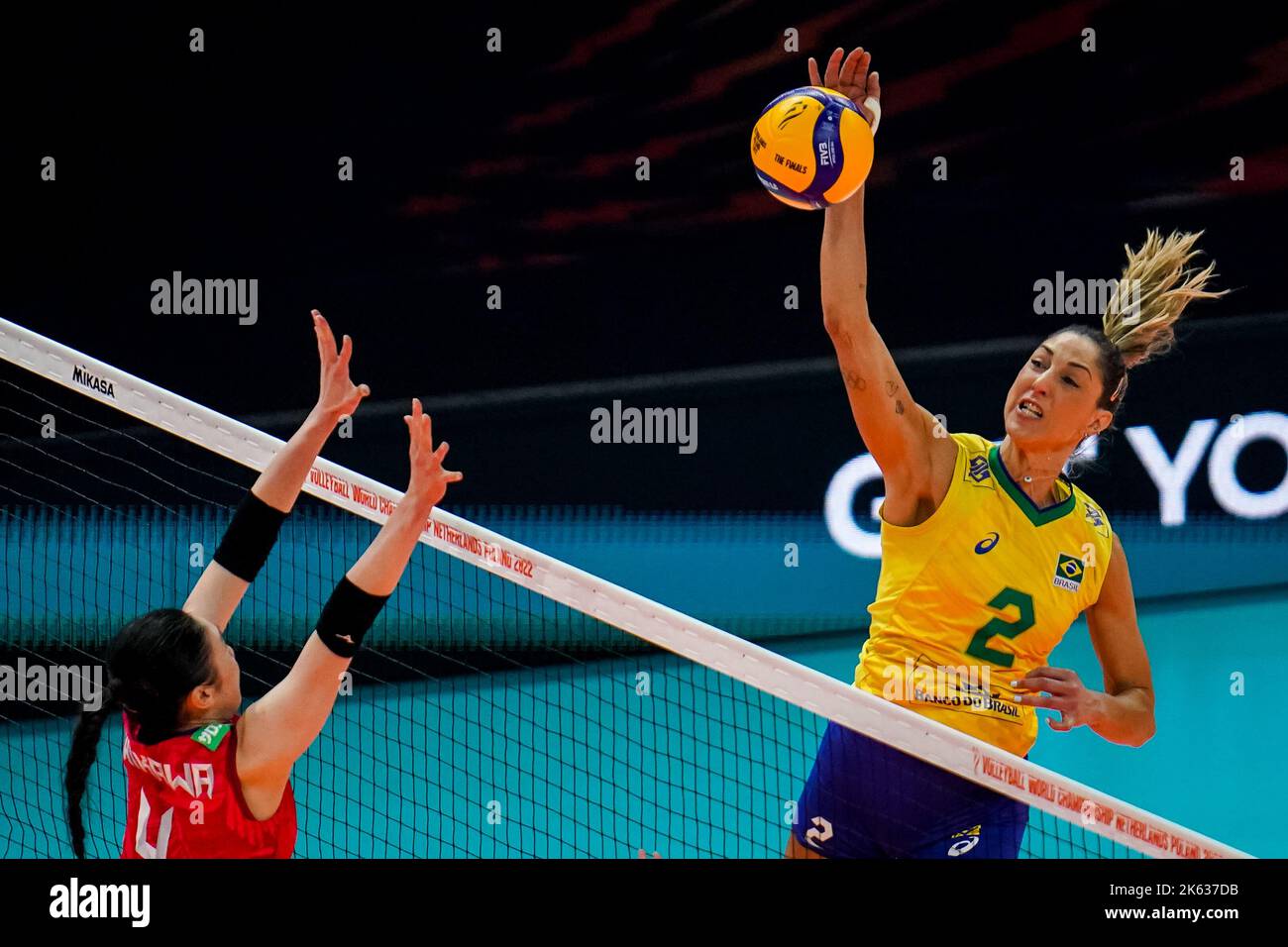 APELDOORN, NETHERLANDS - OCTOBER 11: Caroline De Oliveira Saad Gattaz ...