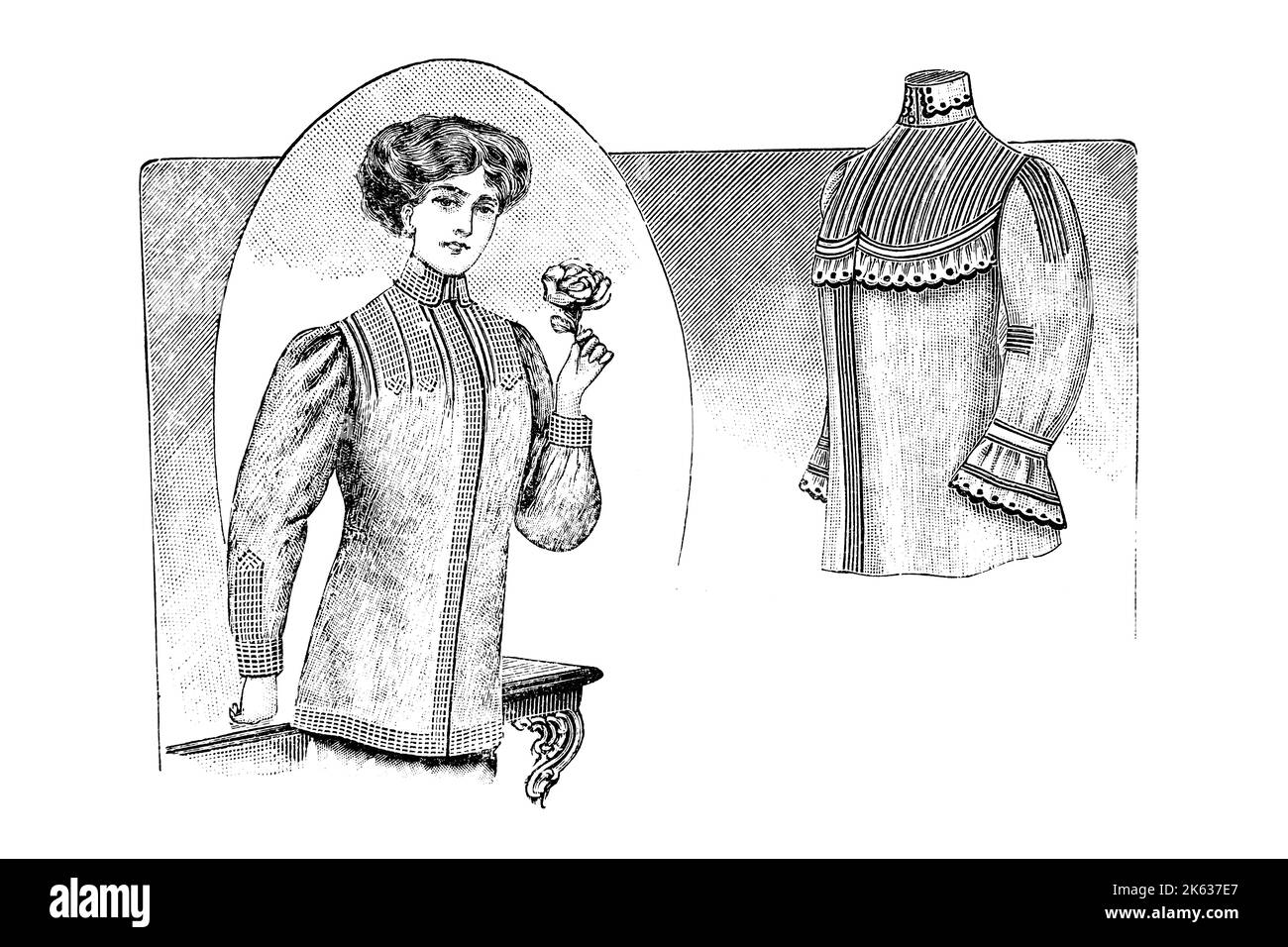 Women fashion 1910s Cut Out Stock Images & Pictures - Alamy