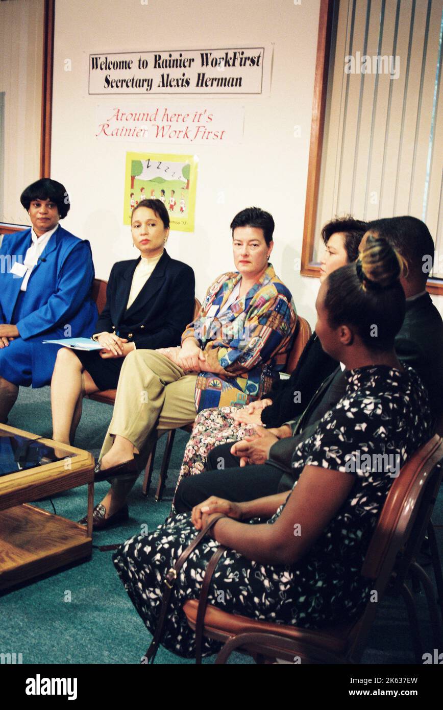 Office of the Secretary - Secretary Alexis Herman in Seattle ...