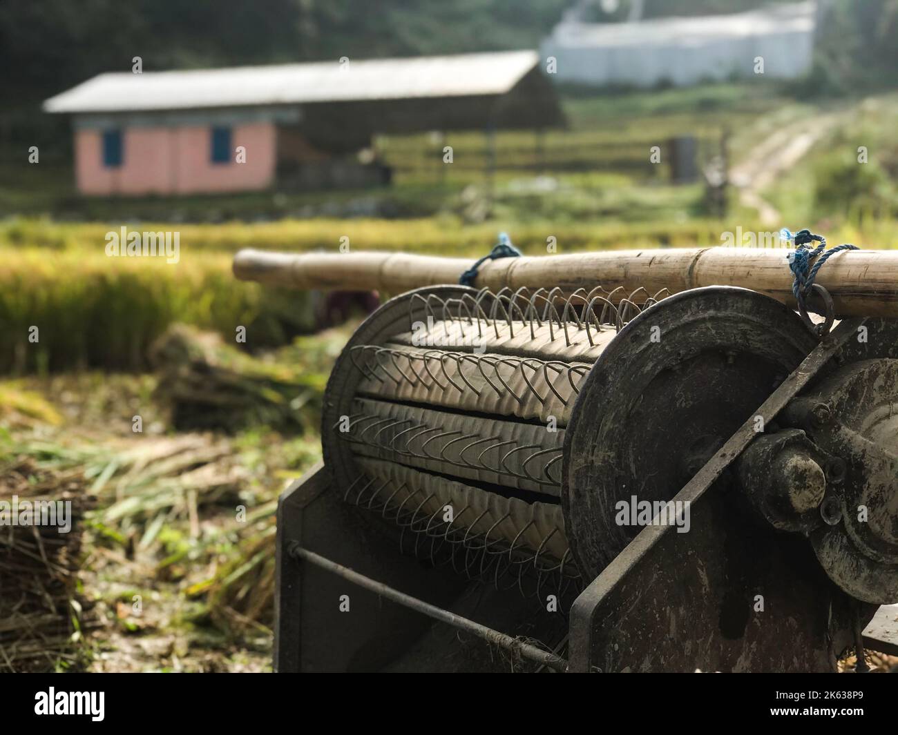 Old harvesting tool hi-res stock photography and images - Alamy