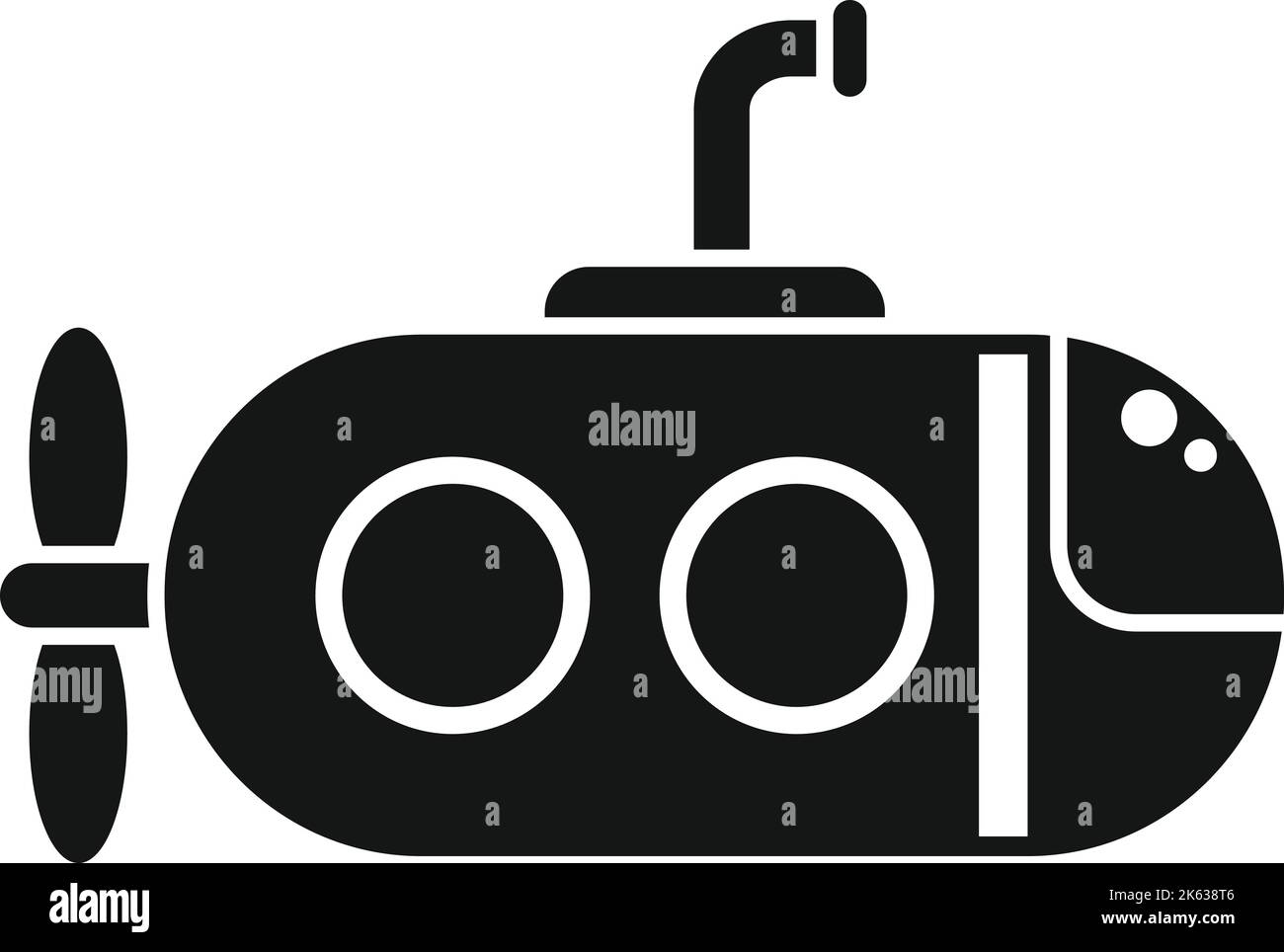 Submarine icon simple vector. Sea ship. Underwater marine Stock Vector Image & Art - Alamy