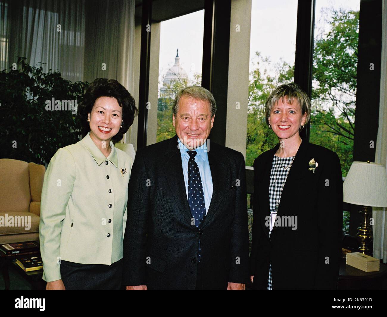 Office of the Secretary - Secretary Elaine Chao with Cong Norwood and ...