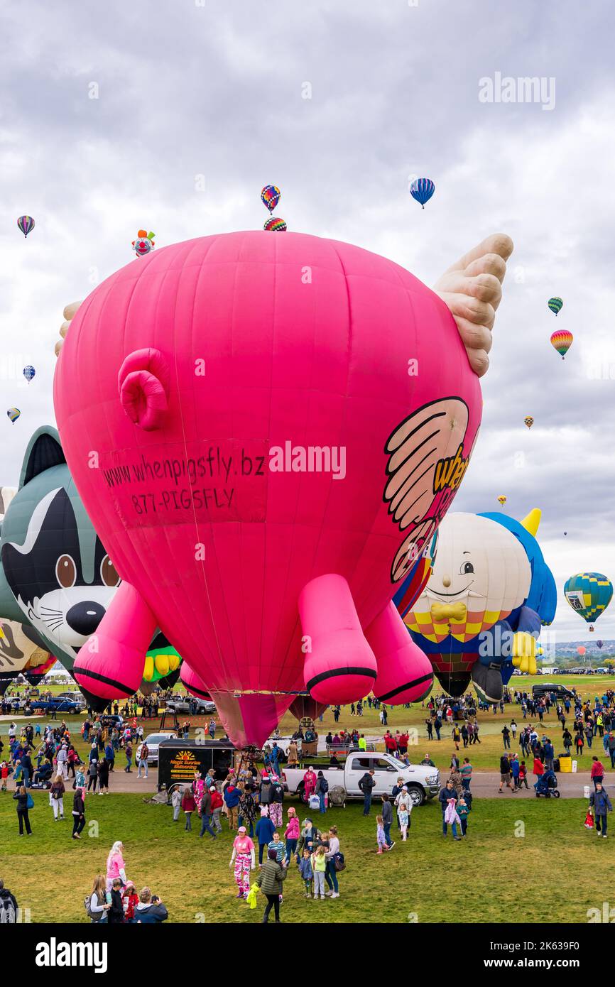 Albuquerque International Balloon Fiesta Stock Photo - Alamy