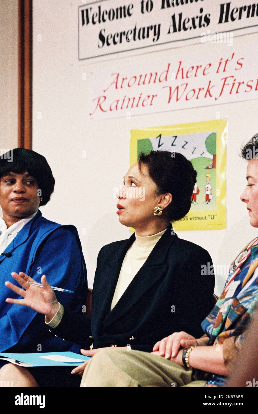Office of the Secretary - Secretary Alexis Herman in Seattle ...