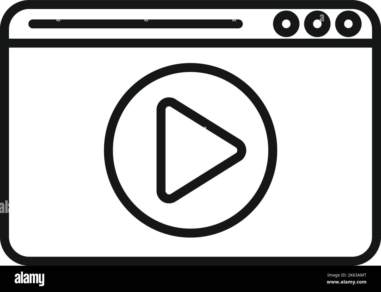 Reportage video icon outline vector. Tv press. Media crew Stock Vector ...