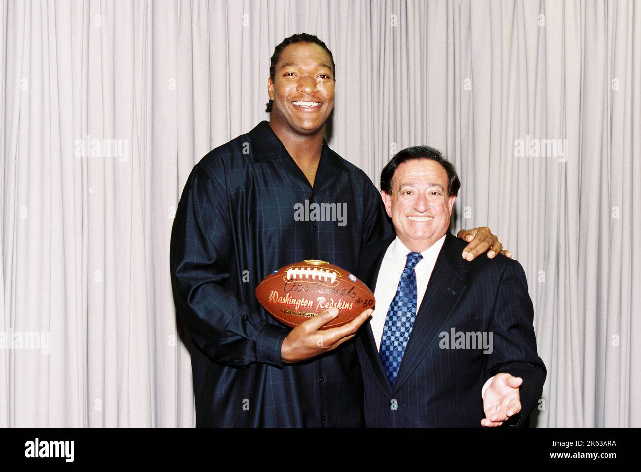 Office of Public Affairs - Production Shots of Redskins, Chris Samuels ...