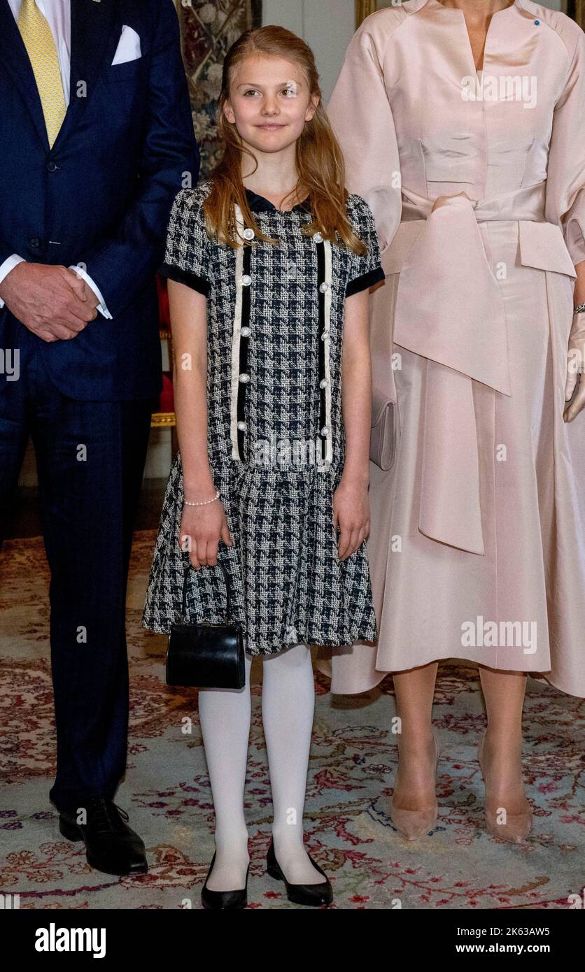 Stockholm, Schweden. 11th Oct, 2022. Princess Estelle of Sweden at the ...