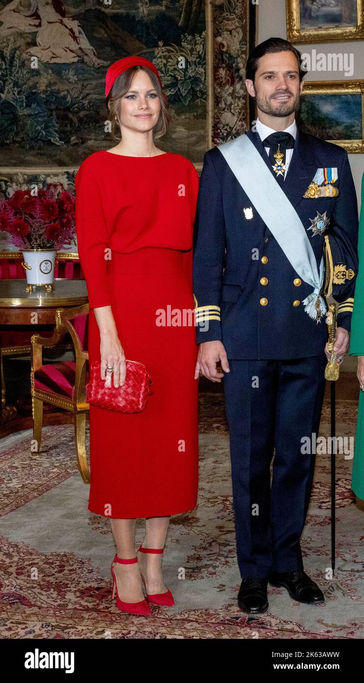 Stockholm, Schweden. 11th Oct, 2022. Prince Carl Philip and Princess ...