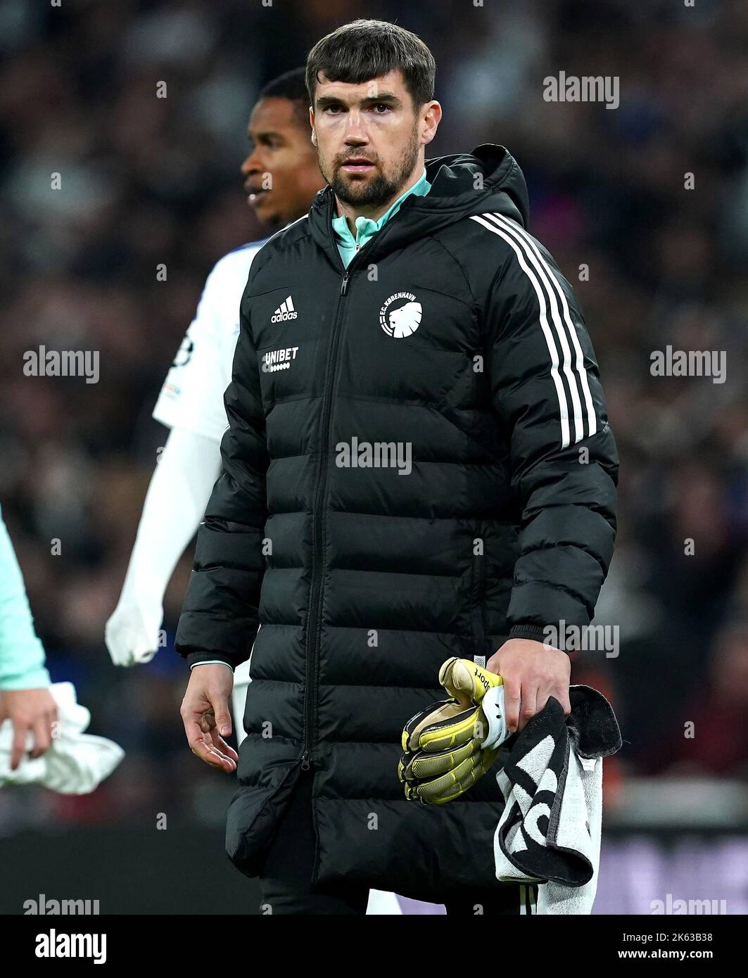 FC Copenhagen goalkeeper Mathew Ryan after the final whistle in the ...