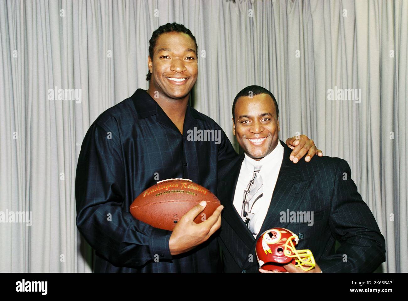 Office of Public Affairs - Production Shots of Redskins, Chris Samuels ...