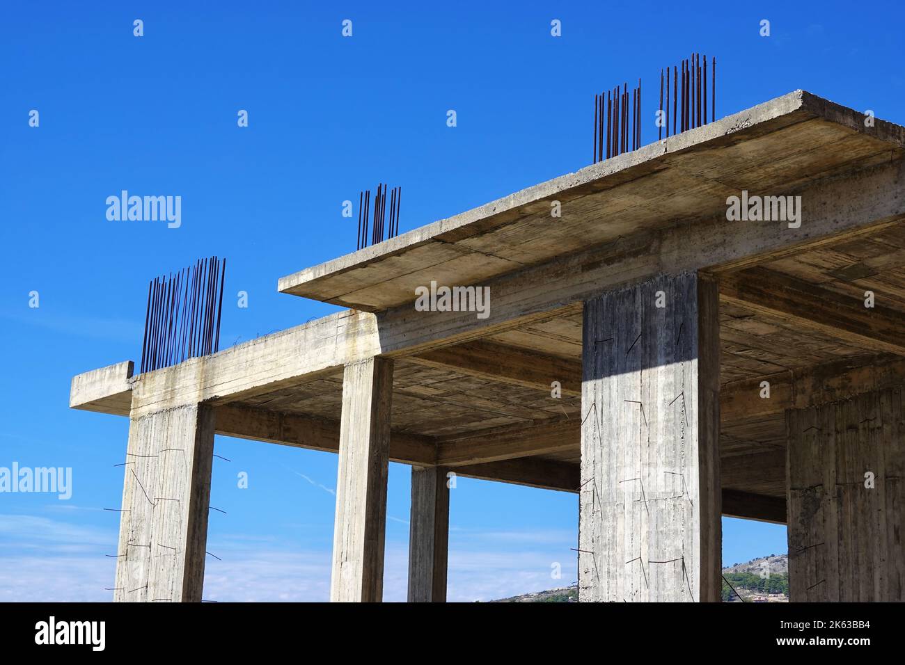 Building boom in Saranda, Republic of Albania Stock Photo - Alamy