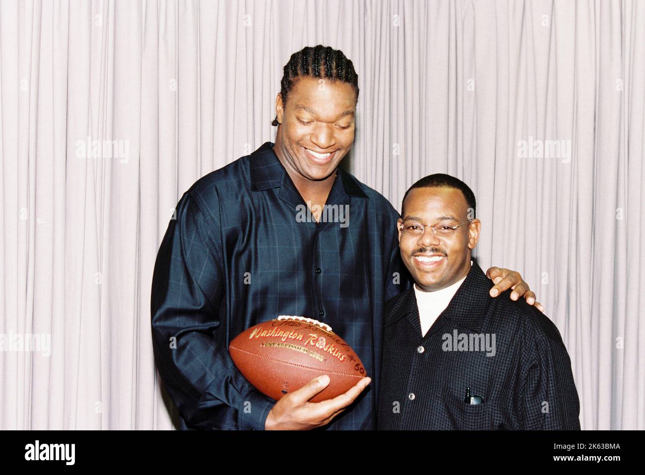 Office of Public Affairs - Production Shots of Redskins, Chris Samuels ...