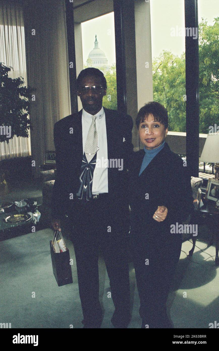 Office of the Secretary - Secretary Alexis Herman with Tim Corbin Stock ...