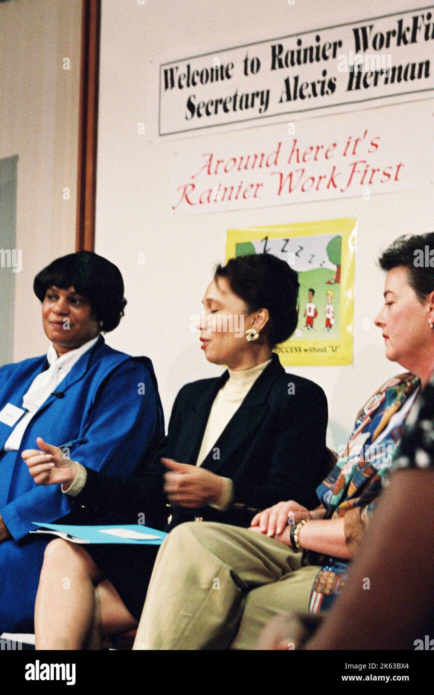 Office of the Secretary - Secretary Alexis Herman in Seattle ...