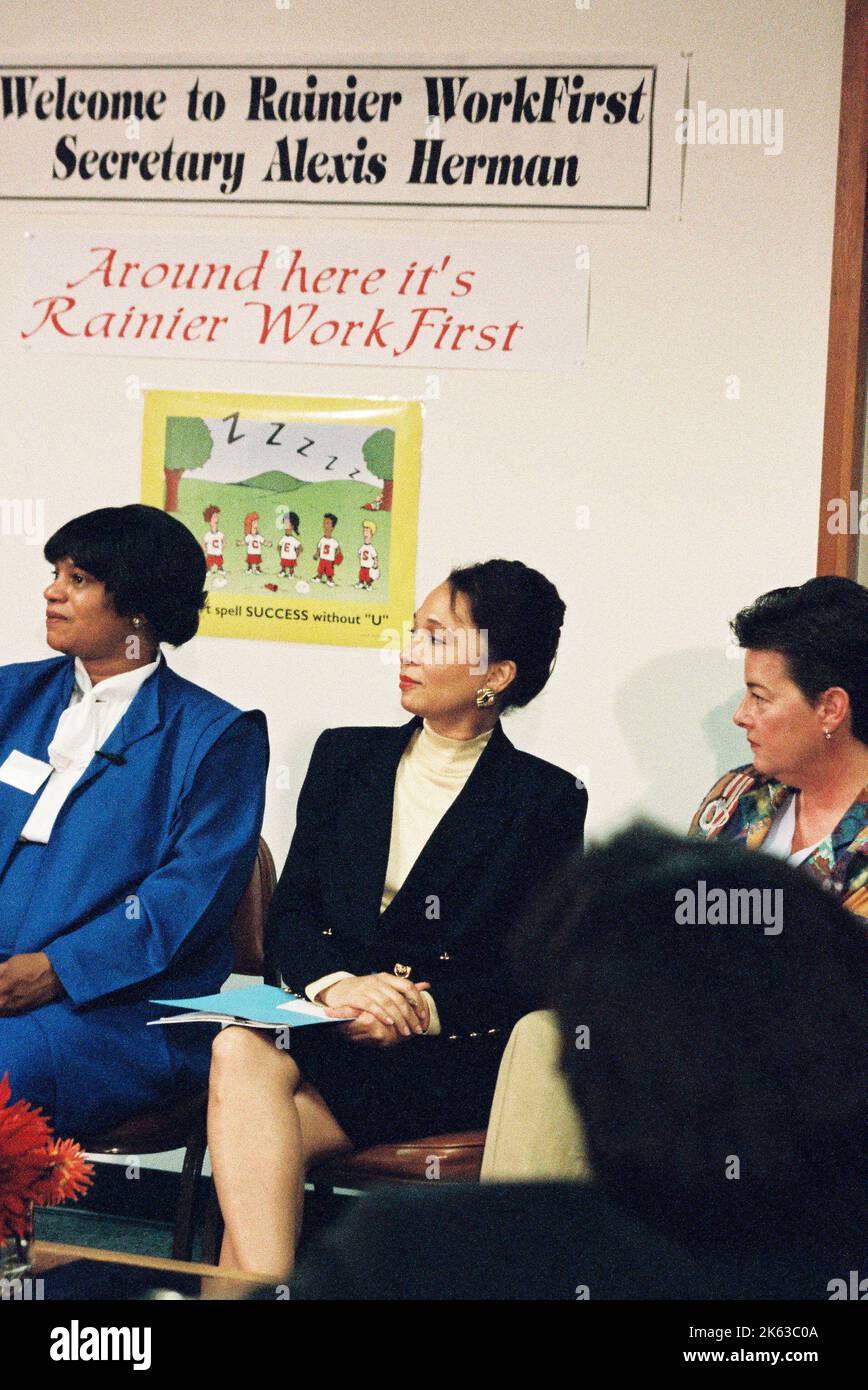 Office of the Secretary - Secretary Alexis Herman in Seattle ...