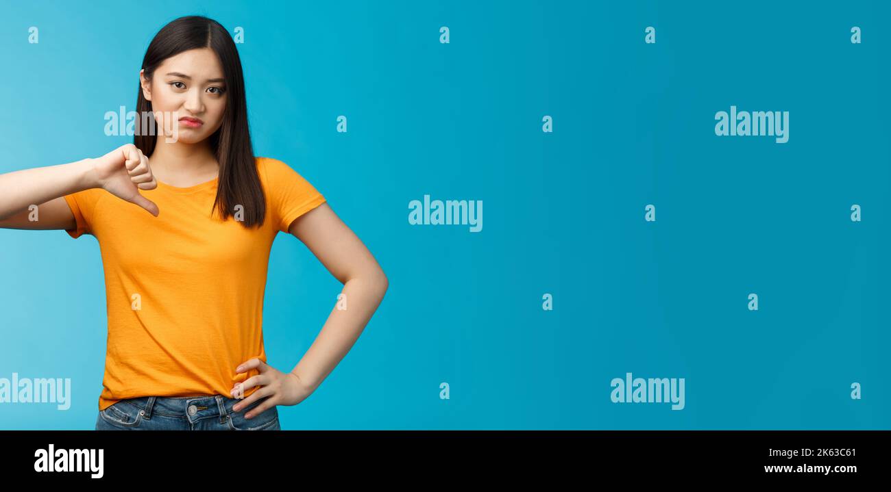 Woman and disliking food hi-res stock photography and images - Alamy