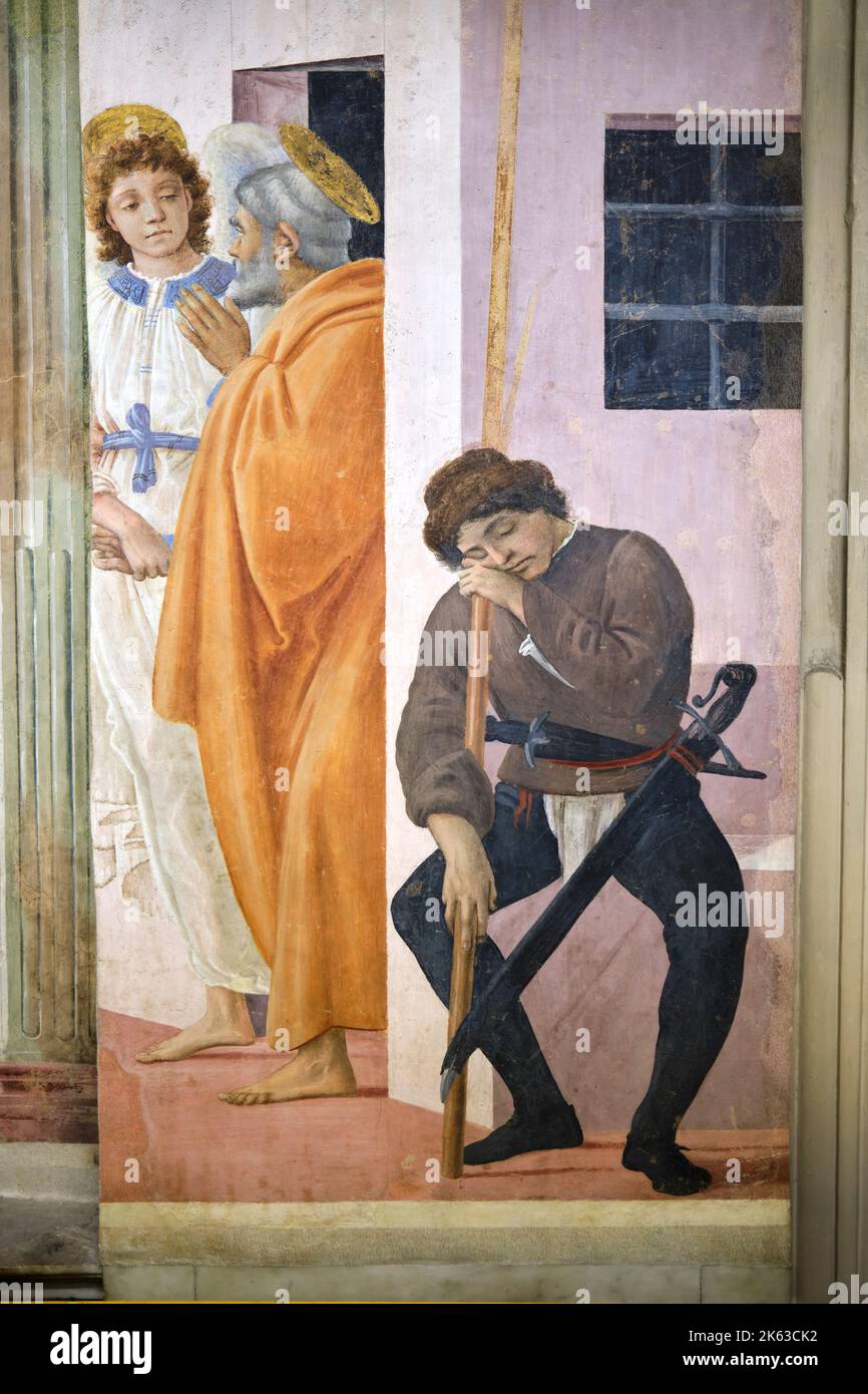 St peter being freed from prison hi-res stock photography and images ...