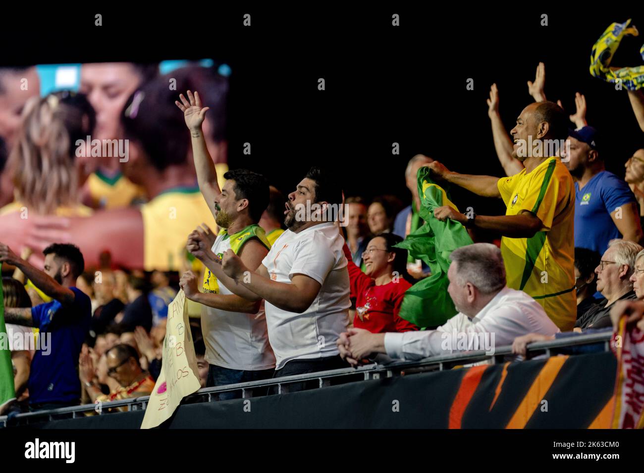 APELDOORN - Audience during the match Japan against Brazil during the ...