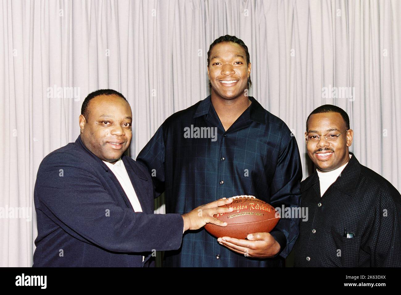 Office of Public Affairs - Production Shots of Redskins, Chris Samuels ...