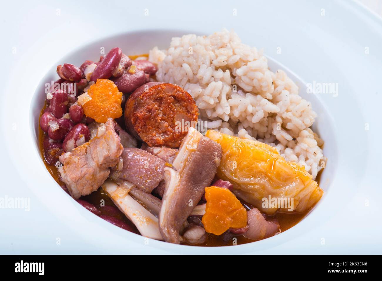 Feijoada Portuguesa Feijoada De Marisco Com Feijão Branco