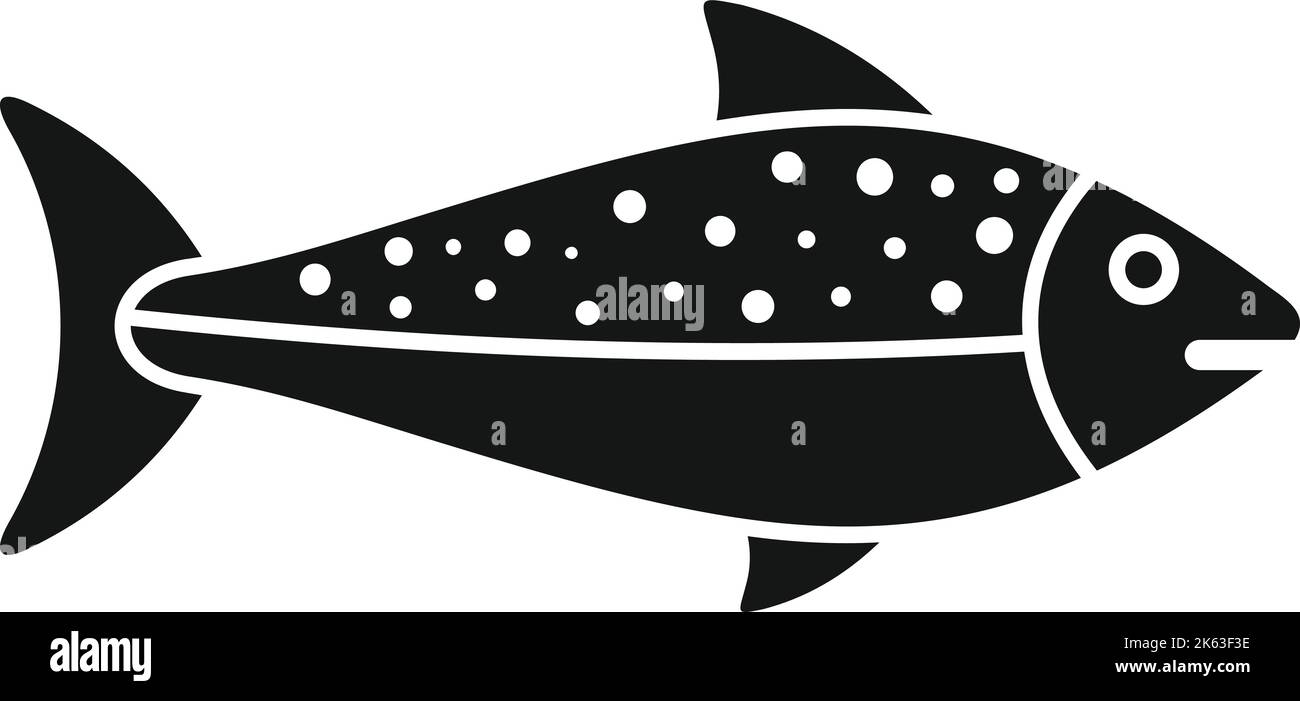 Cat fish food icon simple vector. Dry feed. Animal snack Stock Vector ...