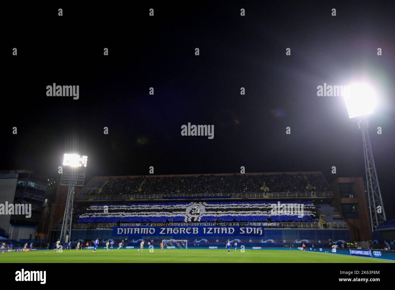 ZAGREB, CROATIA - OCTOBER 11: Maksimir Stadium before the UEFA ...