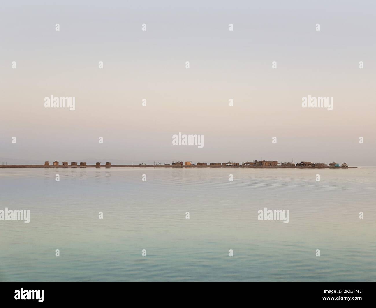 Calm in the Blue Lagoon on the Red Sea, Dahab, Sinai, Egypt Stock Photo ...