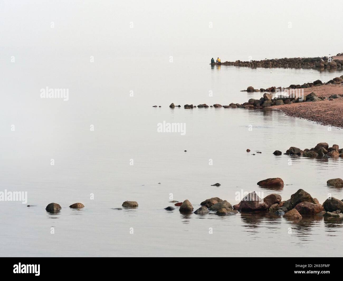 Low tide on the Red Sea, Dahab, Sinai, Egypt Stock Photo - Alamy