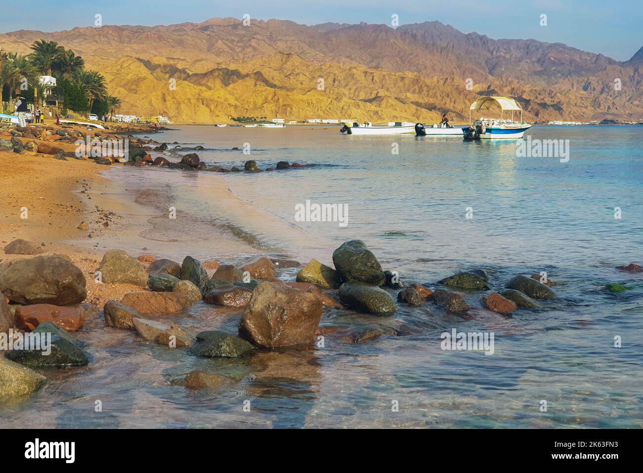 Assala area in Dahab at Red Sea beach, Sinai, Egypt Stock Photo - Alamy