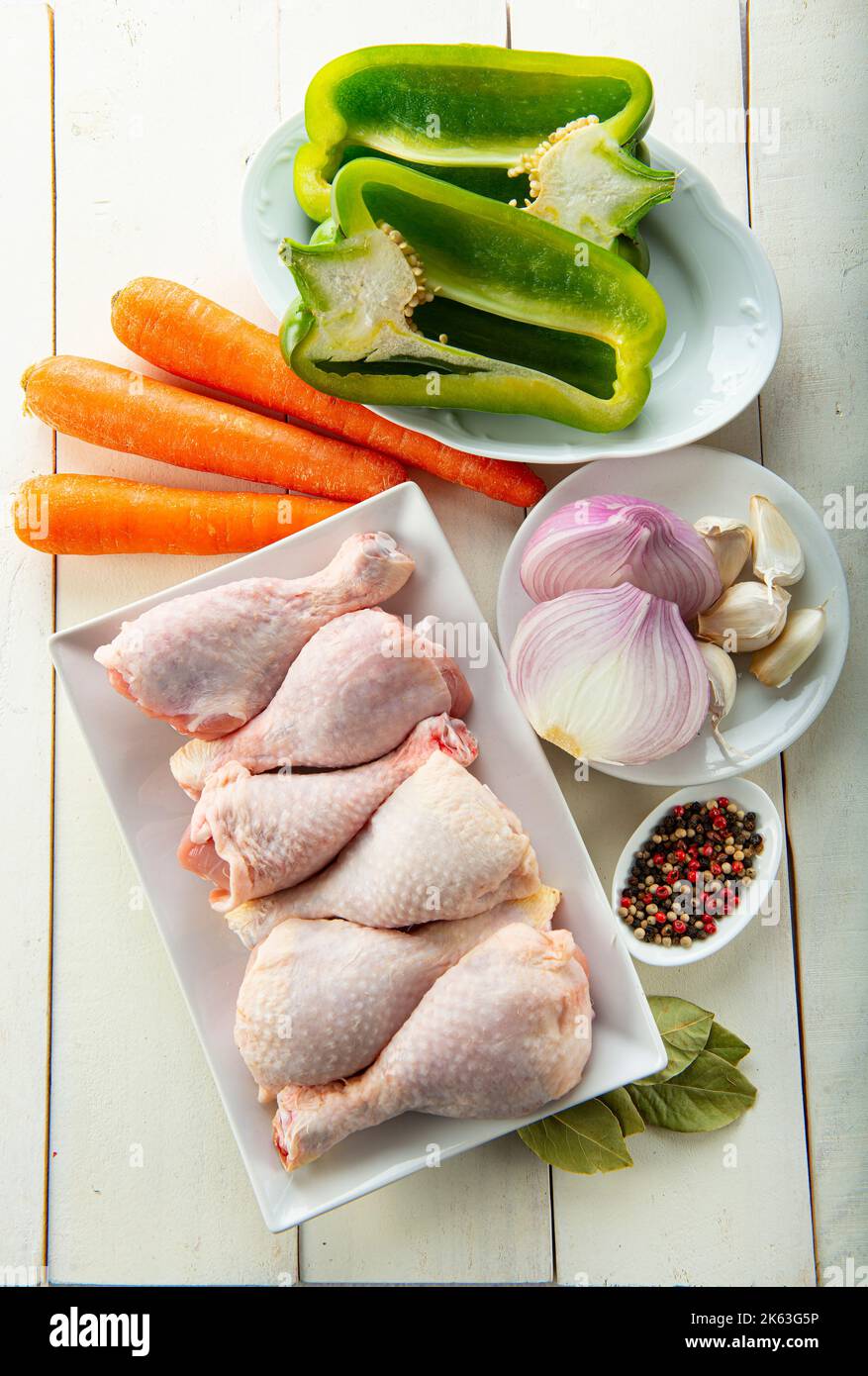 White legs of ham hi-res stock photography and images - Alamy