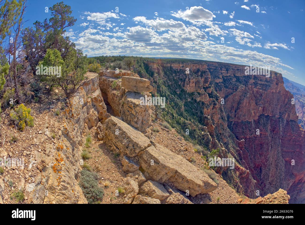 The entrance to a small Slot Canyon just east of No Name Point at Grand ...