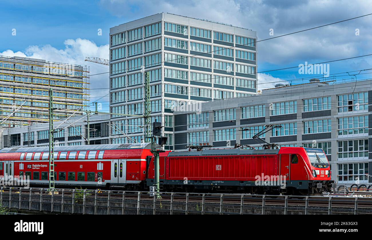 Deutsche Bahn Regional And Long-distance Trains, Berlin-Moabit ...