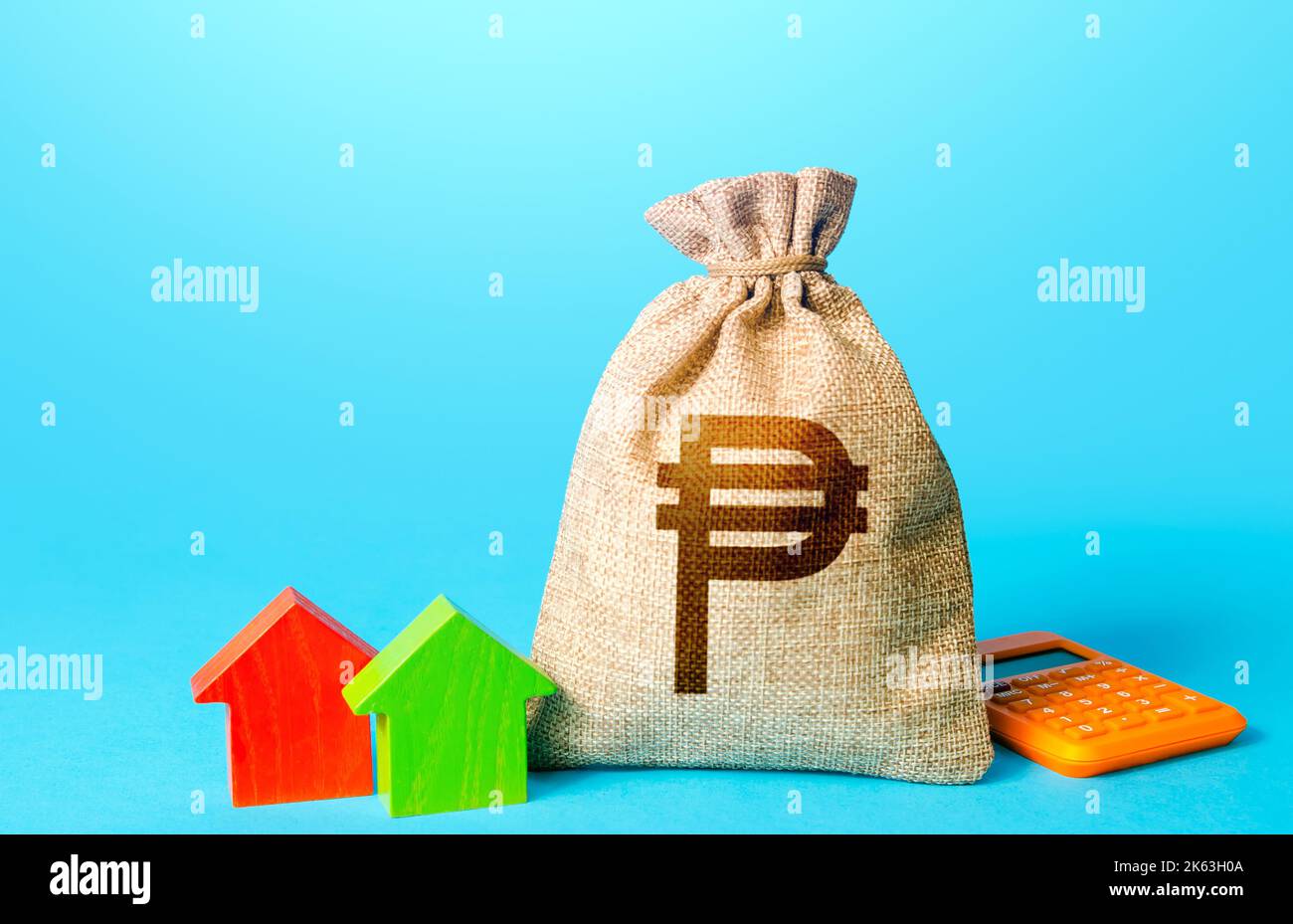 Philippine peso money bag hi-res stock photography and images - Alamy