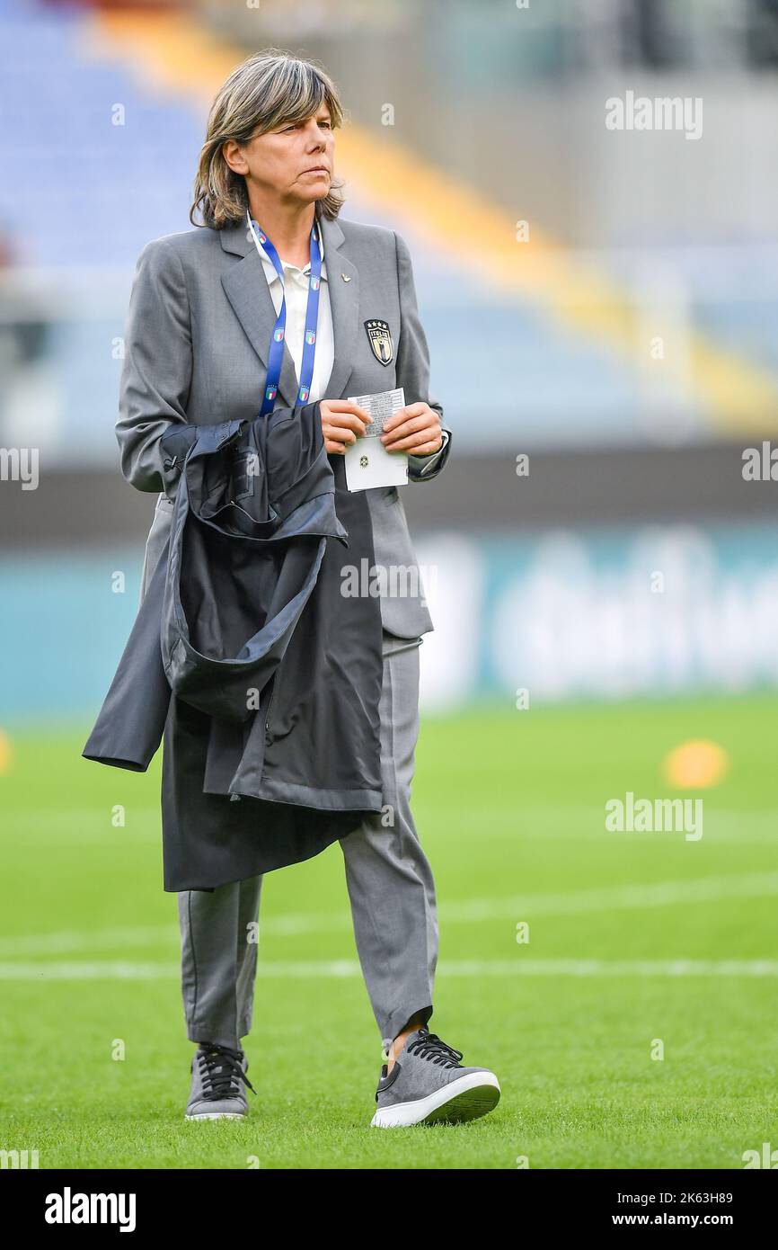 Luigi Ferraris stadium, Genova, Italy, October 10, 2022, Milena ...