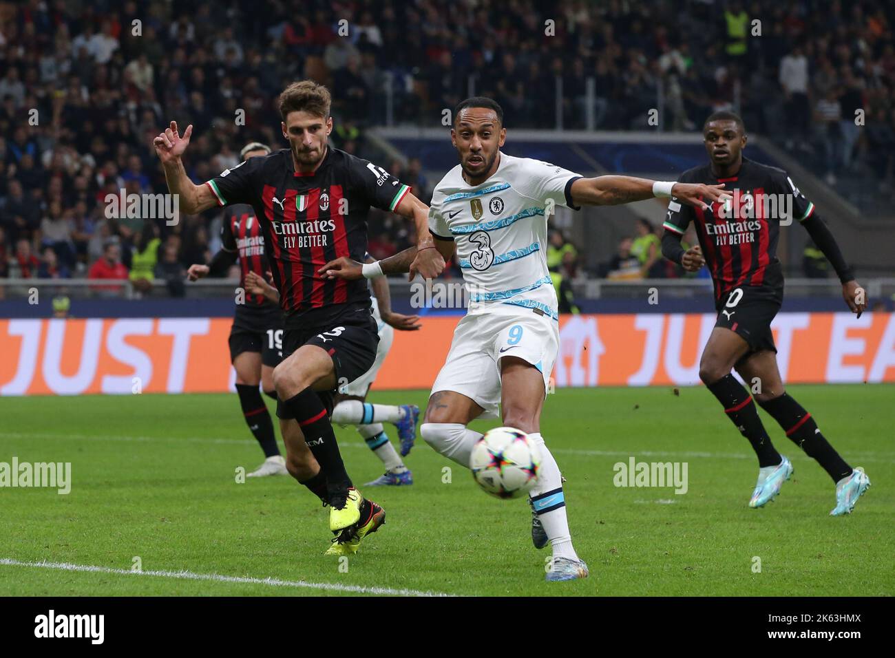 Pierre emerick aubameyang ac milan hi-res stock photography and images ...