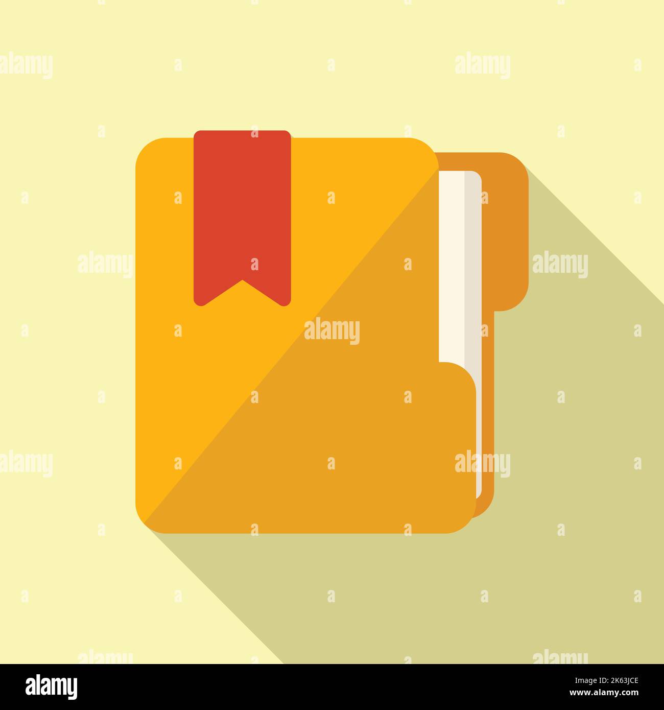 Folder mark icon flat vector. Favorite mark. Template value Stock ...