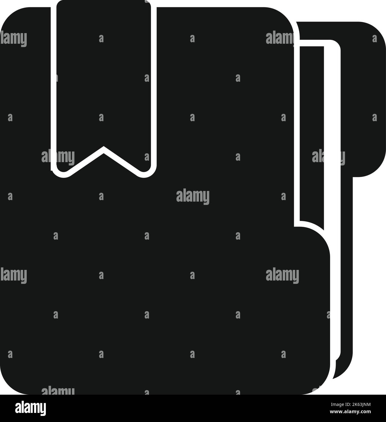 Folder mark icon simple vector. Favorite mark. Template value Stock ...