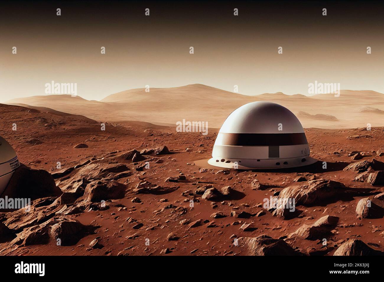 Housing On Planet Mars