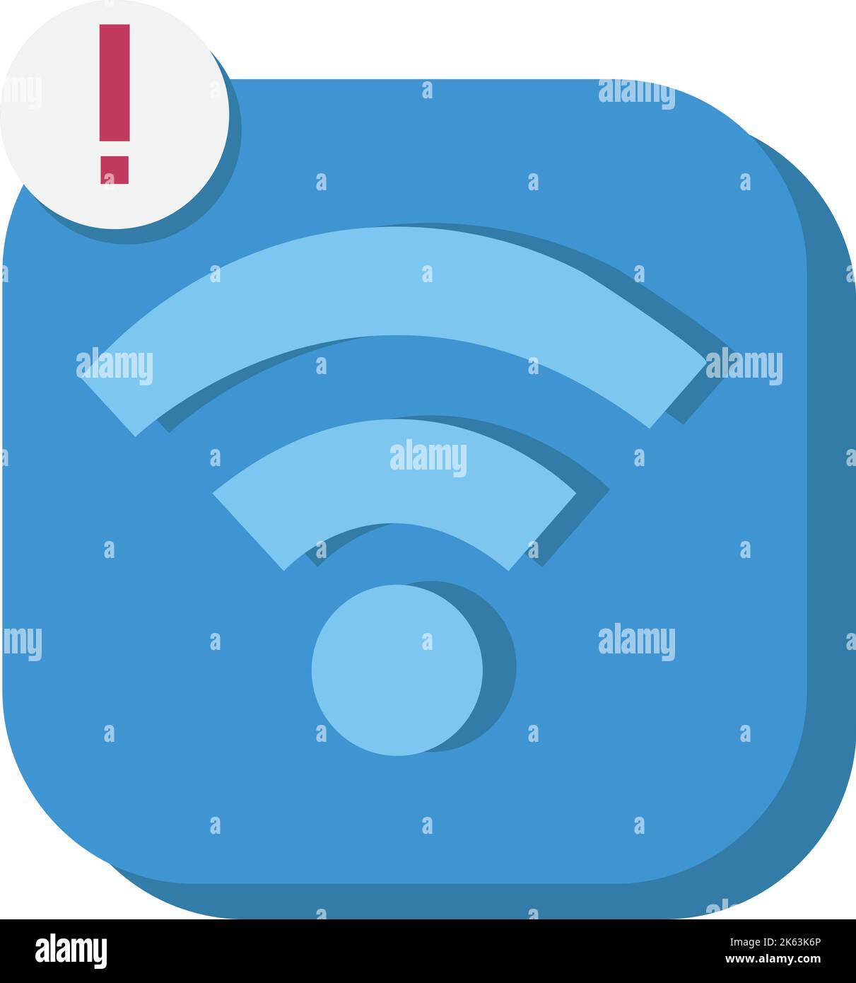 Wi fi alert symbol hi-res stock photography and images - Alamy