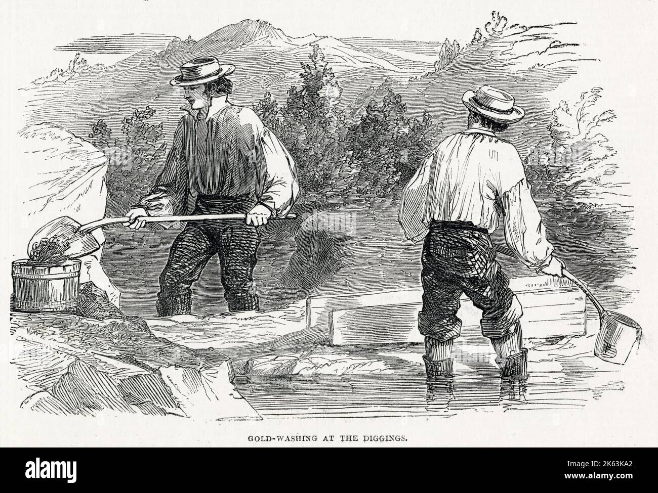 Gold prospectors 1848 hi-res stock photography and images - Alamy