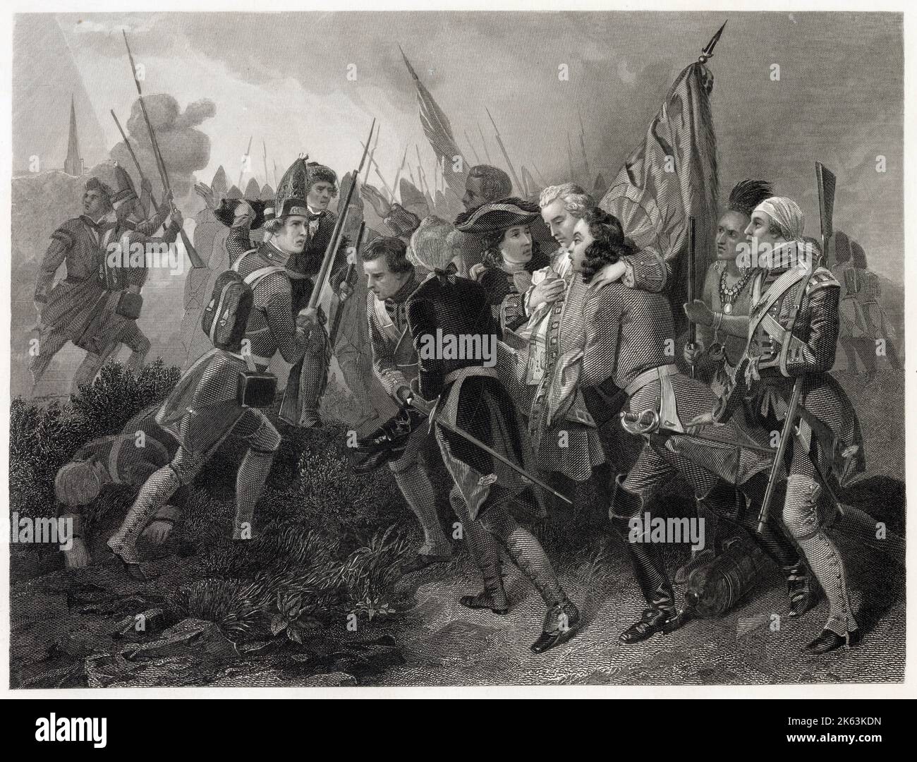 The battle of quebec 1759 hi-res stock photography and images - Alamy