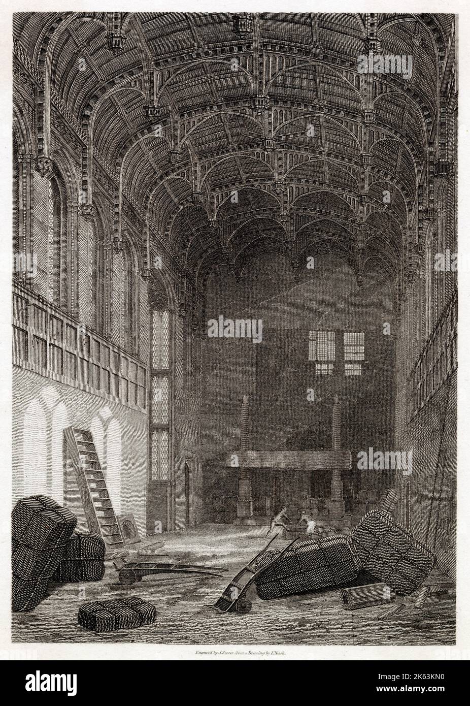 Interior of Crosby Hall, Bishopsgate Stock Photo - Alamy