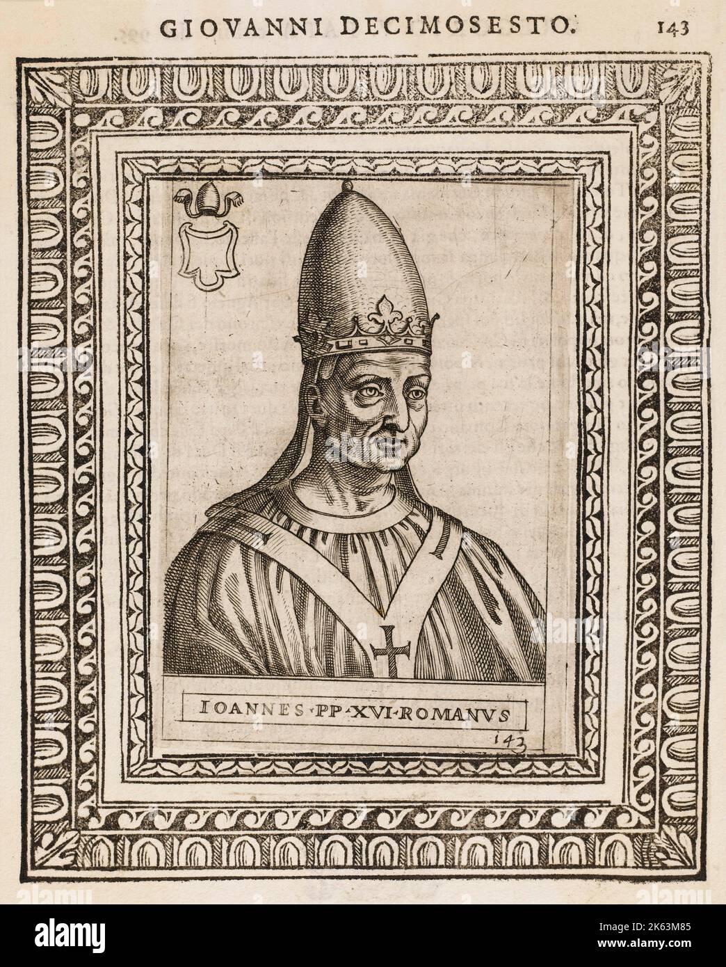 ANTI-POPE JOANNES XVI Stock Photo - Alamy