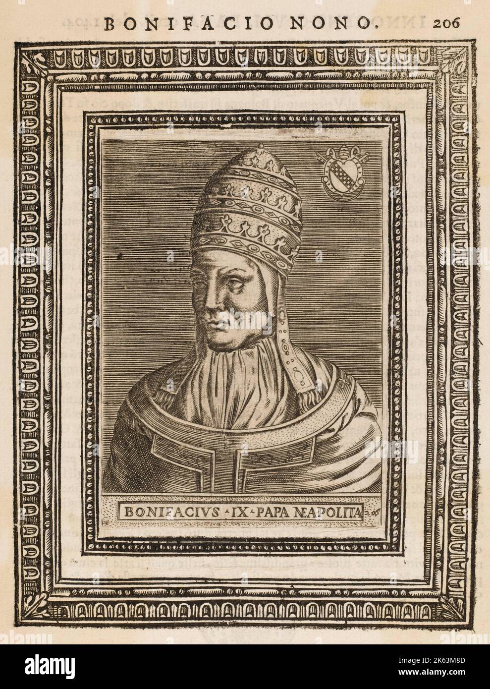 POPE BONIFACIUS IX (Pietro Tomacelli Stock Photo - Alamy
