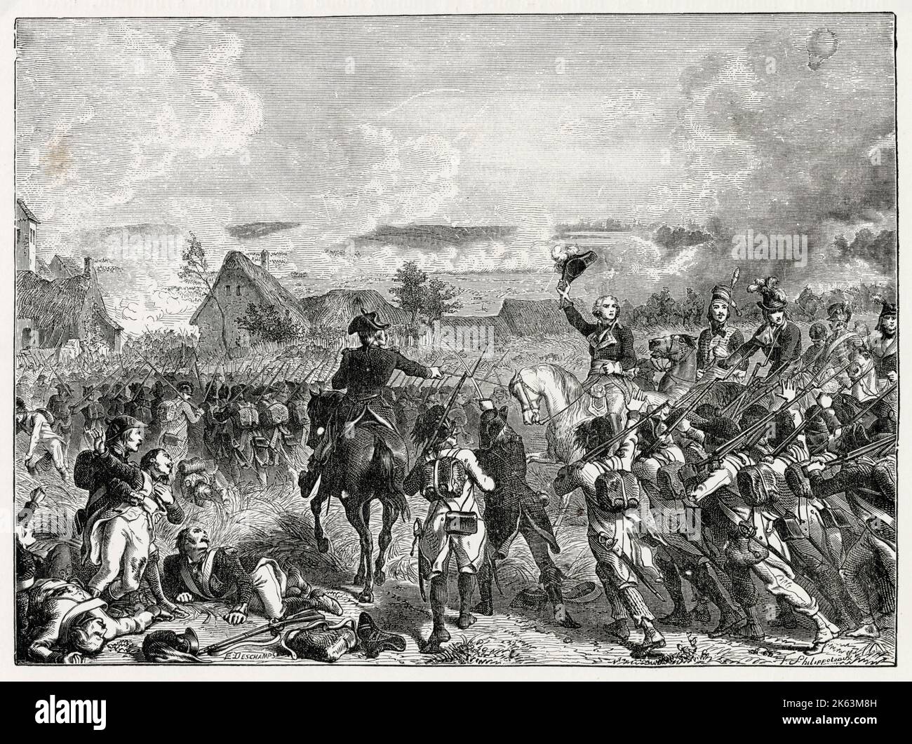 Battle of Fleurus The French, under General Jourdan, defeat the ...